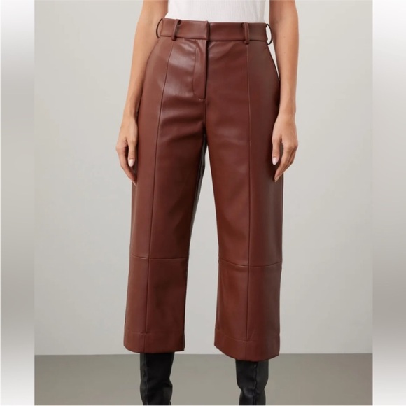 Jason Wu | Pants & Jumpsuits | Jason Wu X Rtr Wide Leg Vegan Leather ...